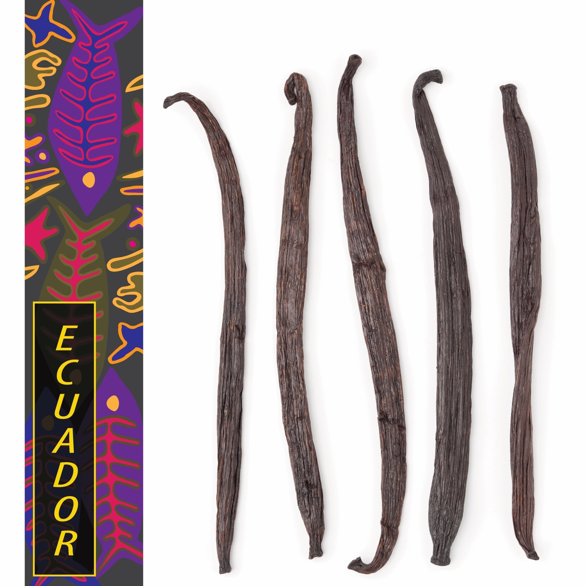 Ecuador, Guayaquil - Gourmet Vanilla Beans - Grade A | Native Vanilla
