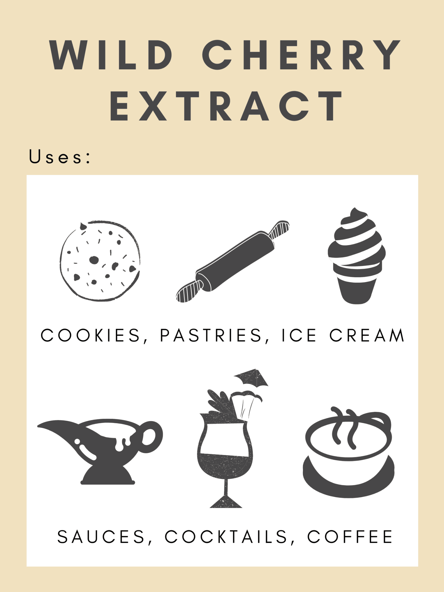 Cherry Extract | All Natural | Native Vanilla