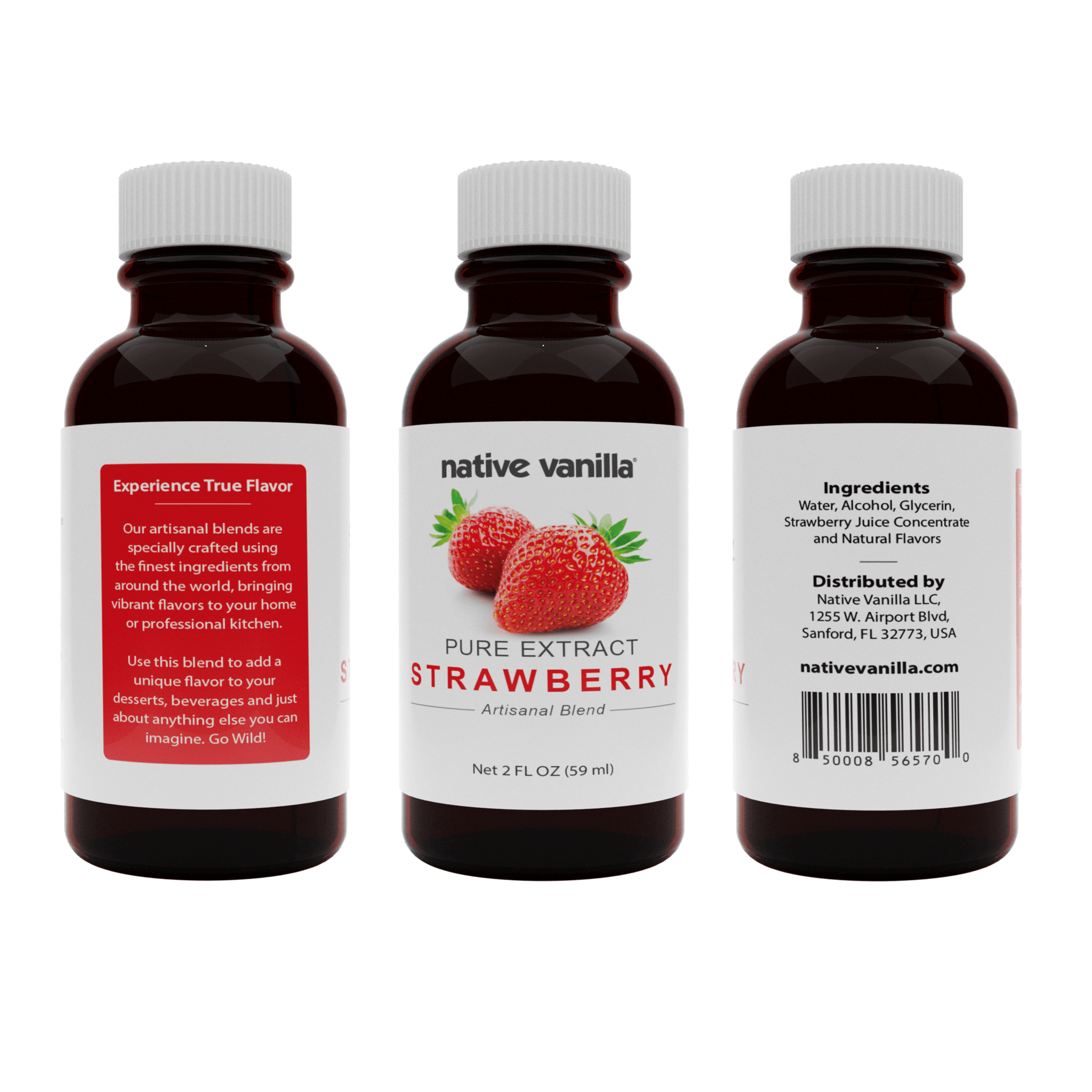 Strawberry Extract | Native Vanilla