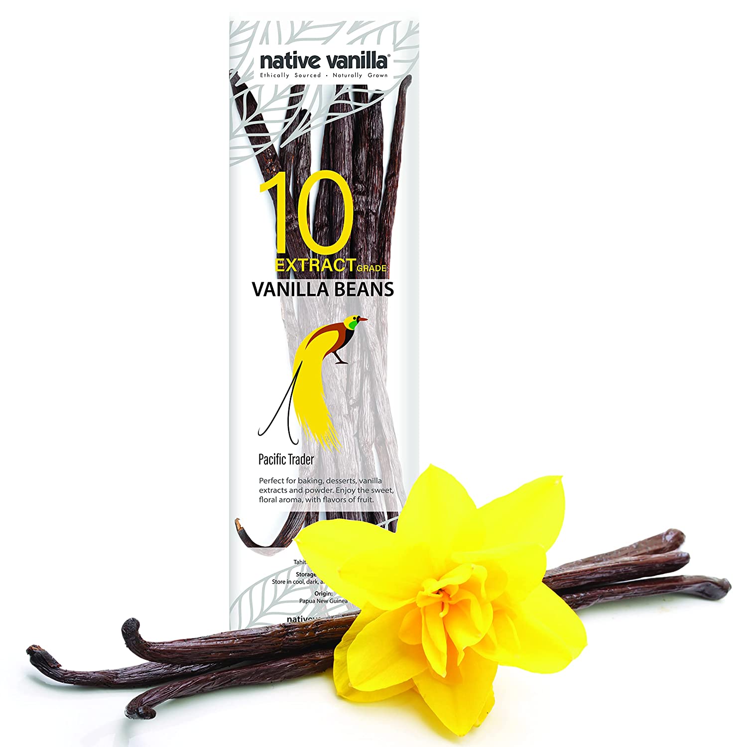Tahitian Vanilla Beans - Grade B | Native Vanilla